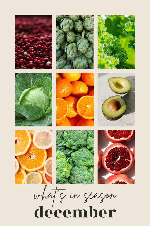 What's in Season in December (produce guide) | Cake 'n Knife