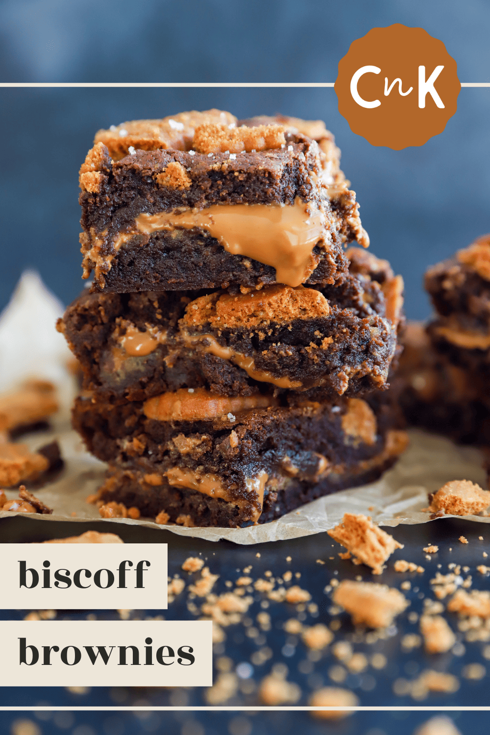 The Best Biscoff Brownies Recipe | Cake 'n Knife