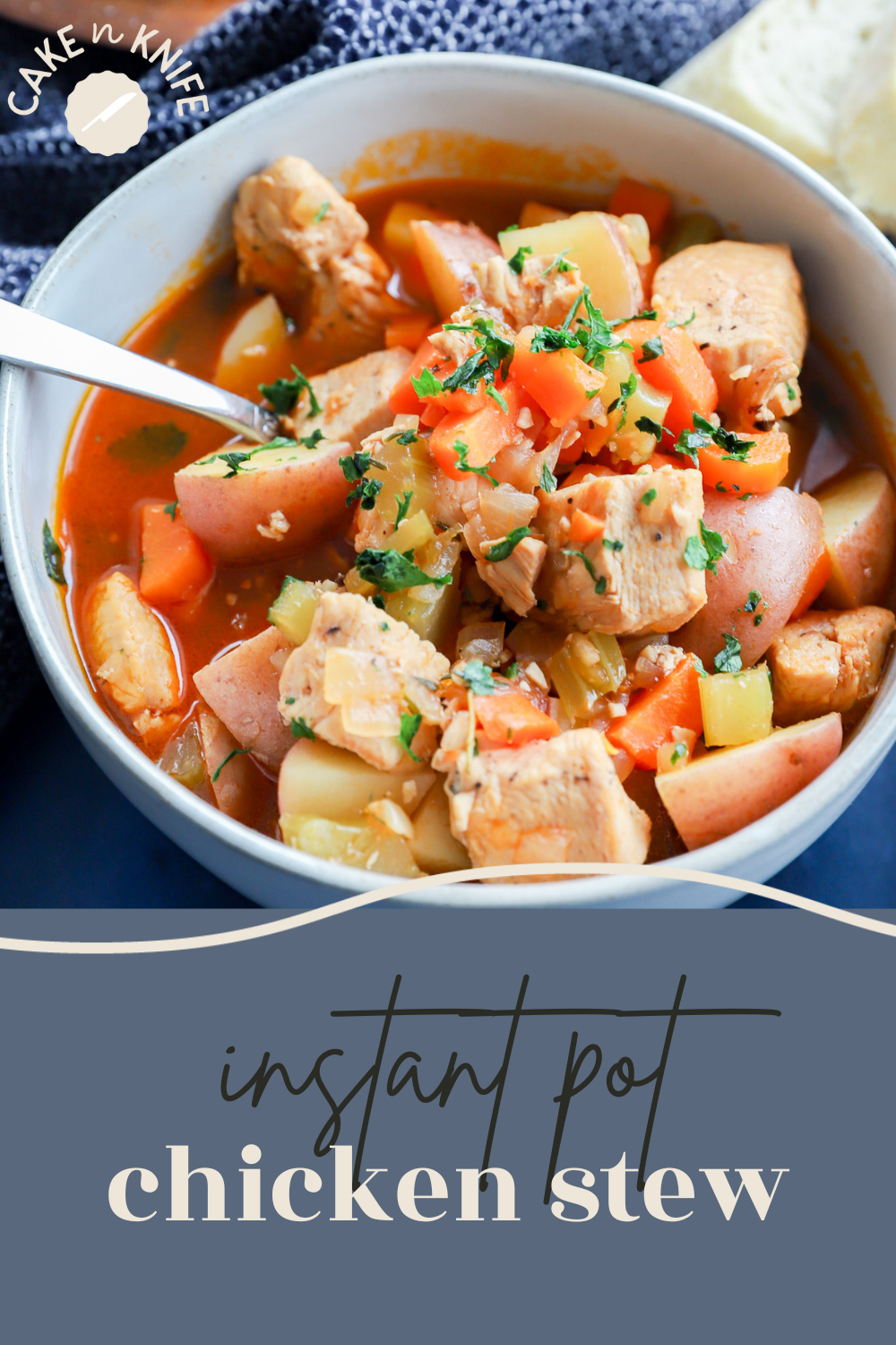 Instant Pot Chicken Stew (Easy, Delicious, And Healthy) | Cake 'n Knife
