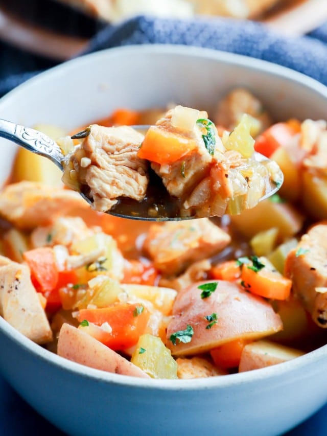 instant pot chicken stew | Cake 'n Knife