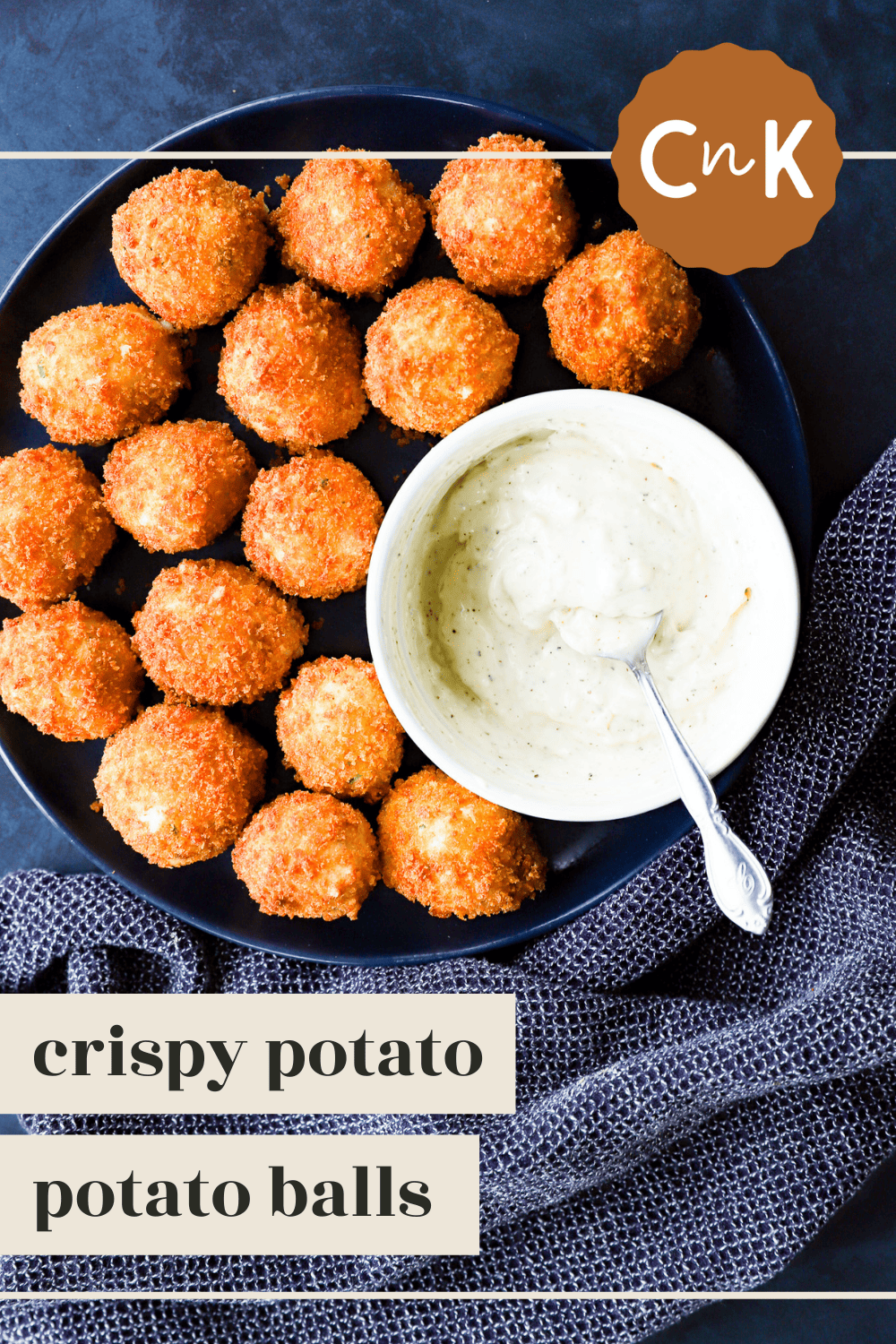 How to Make Crispy Potato Cheese Balls (with video!) | Cake 'n Knife