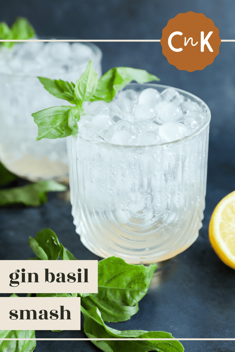 How To Make An Easy Gin Basil Smash | Cake 'n Knife
