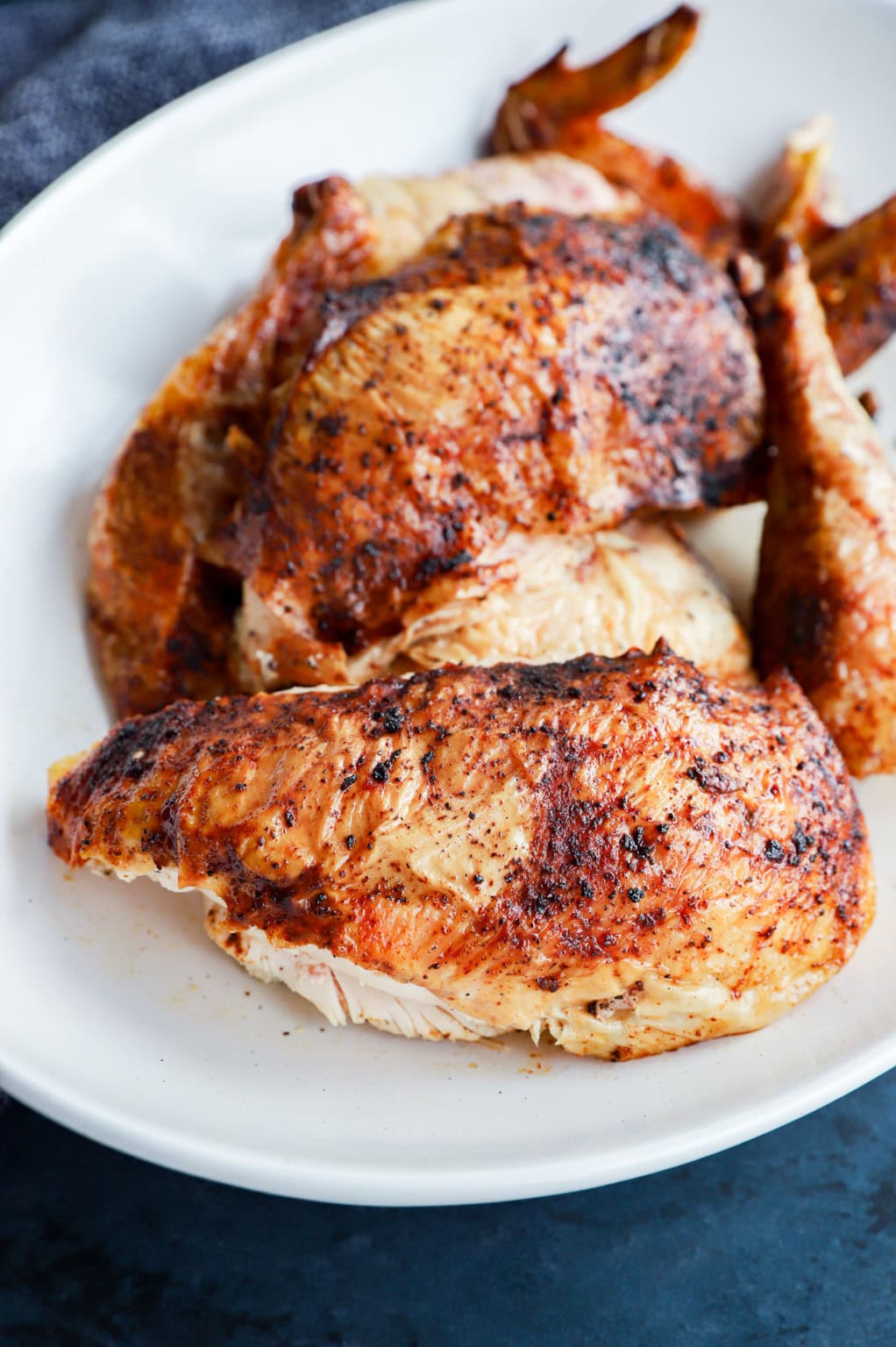 How to Make a Grilled Full Chicken (With Crispy Skin!) | Cake 'n Knife