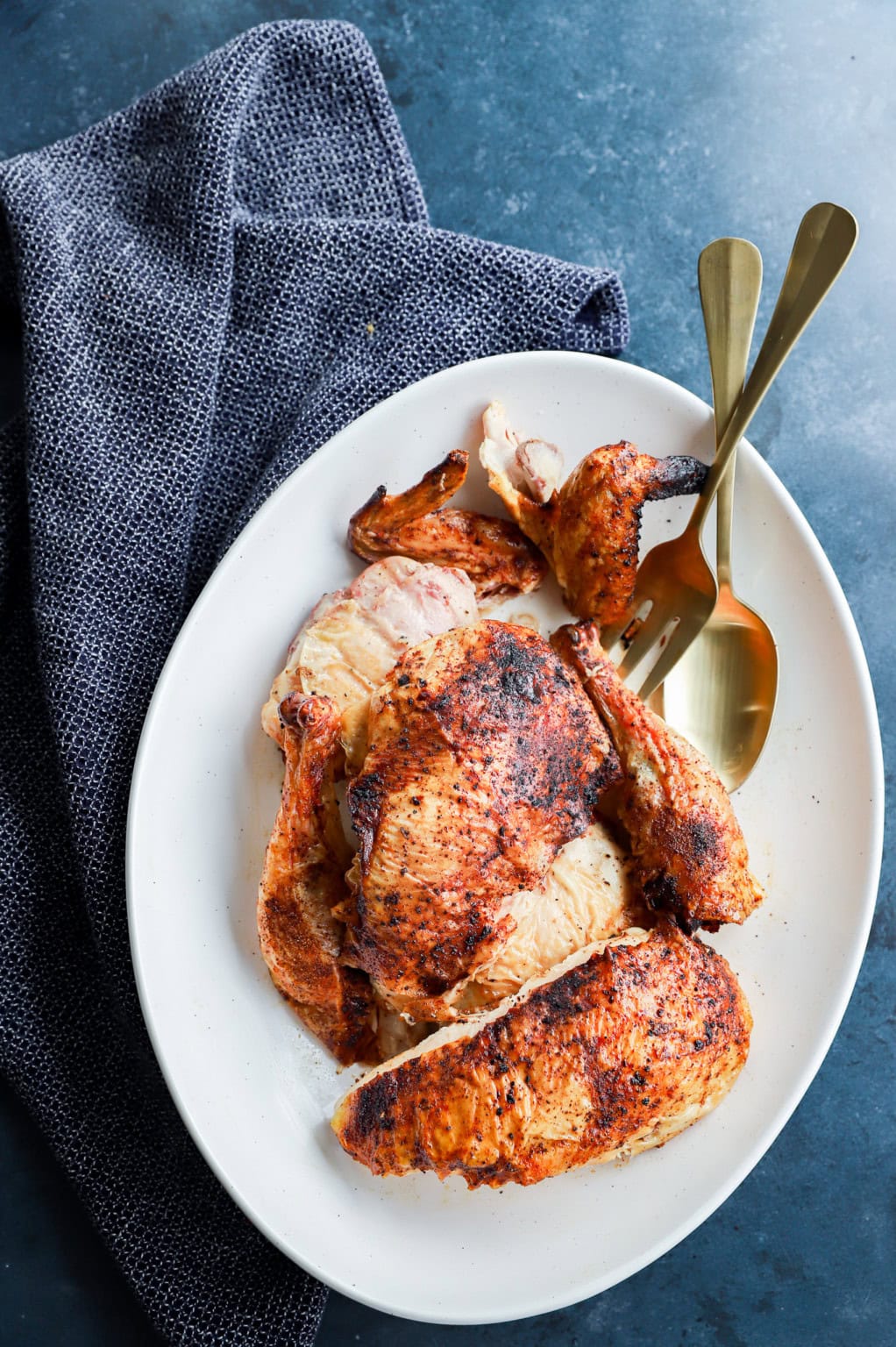 How to Make a Grilled Full Chicken (With Crispy Skin!) | Cake 'n Knife