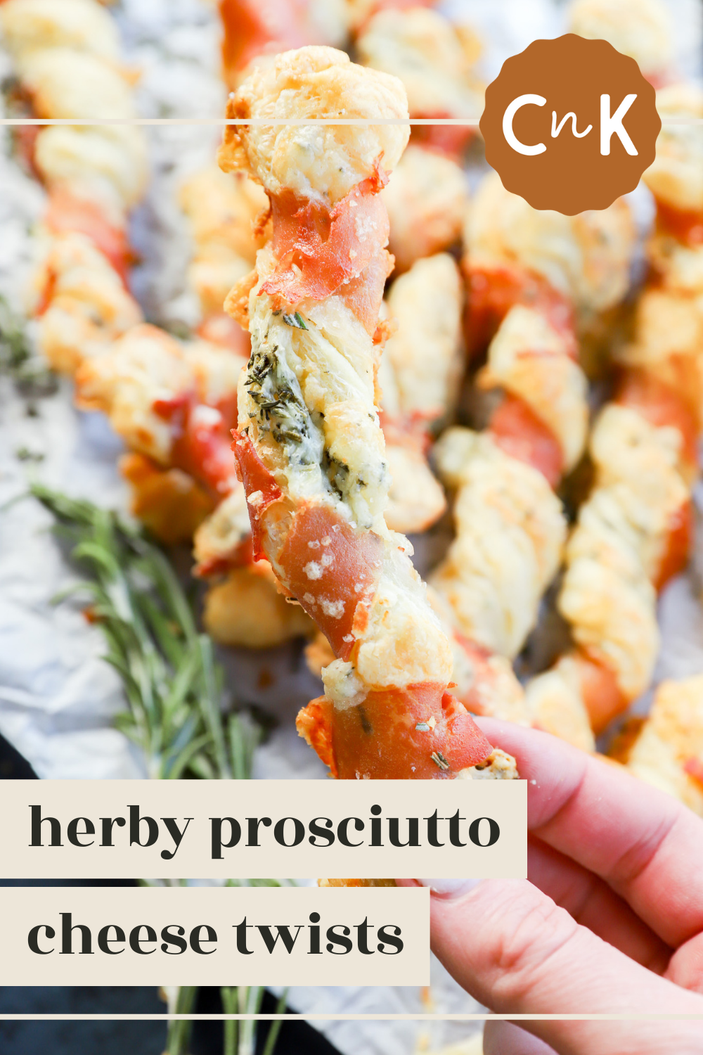 The Easiest Puff Pastry Cheese Twists with Prosciutto | Cake 'n Knife