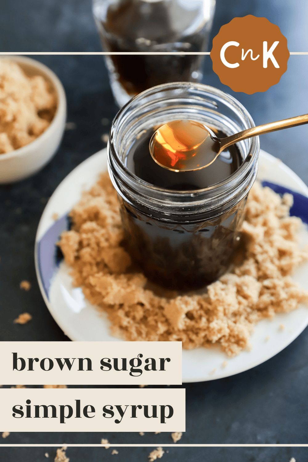 Brown Sugar Simple Syrup | Cake 'n Knife