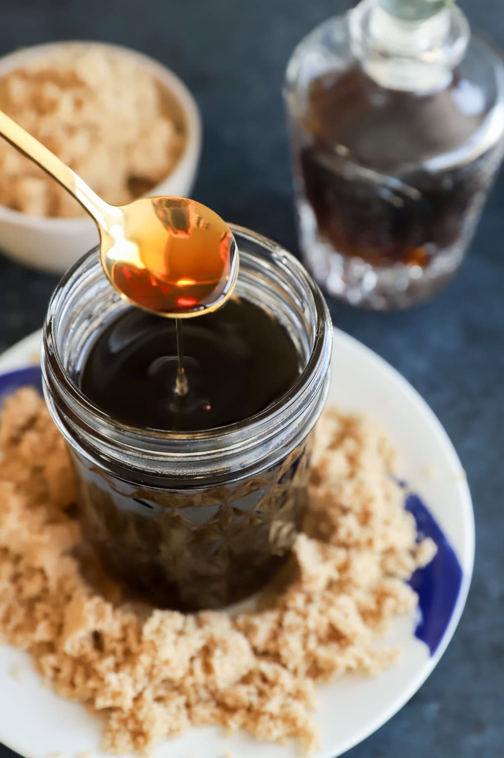 Brown Sugar Simple Syrup | Cake 'n Knife