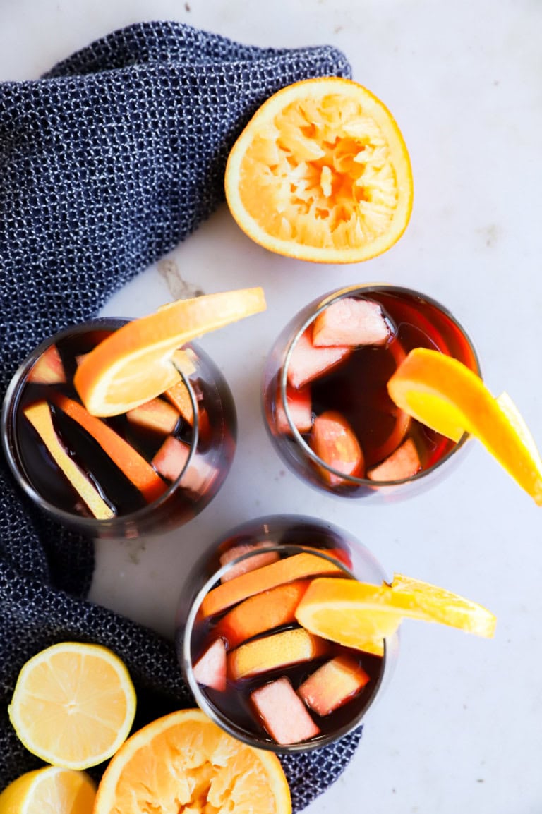 The Perfect Red Sangria Recipe For A Crowd | Cake 'n Knife