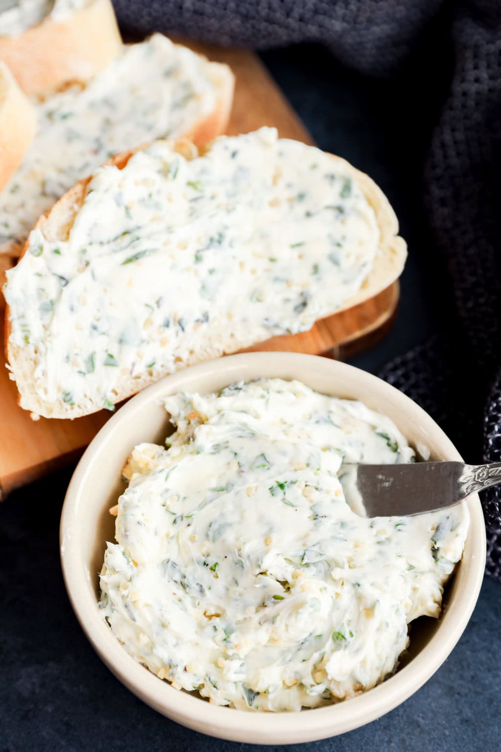 The Easiest Garlic Herb Butter Recipe (with video!) | Cake 'n Knife