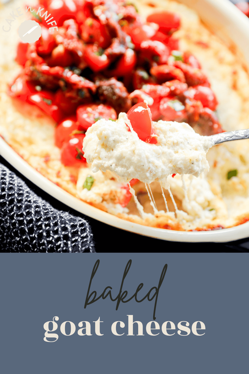 The BEST Baked Goat Cheese Appetizer | Cake 'n Knife