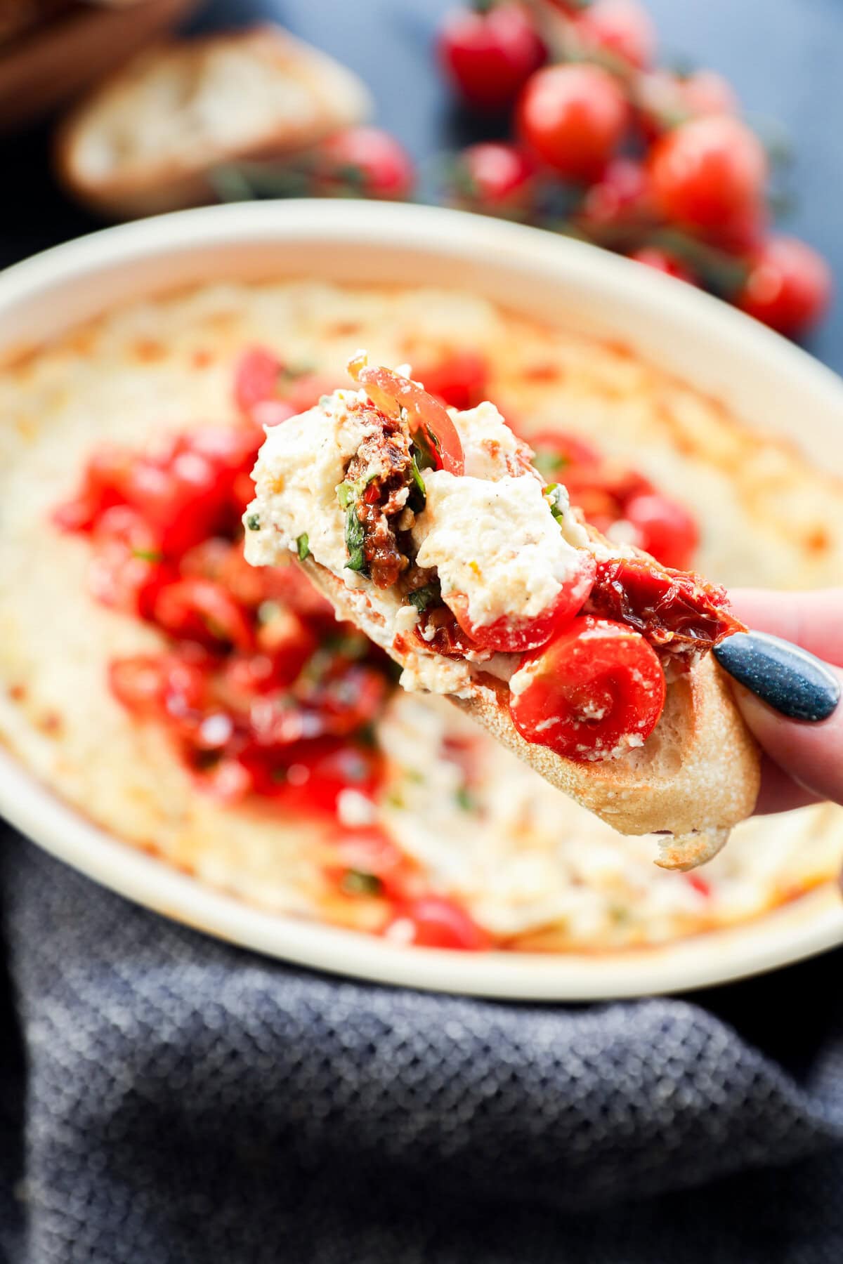 The Best Baked Goat Cheese Appetizer Cake N Knife