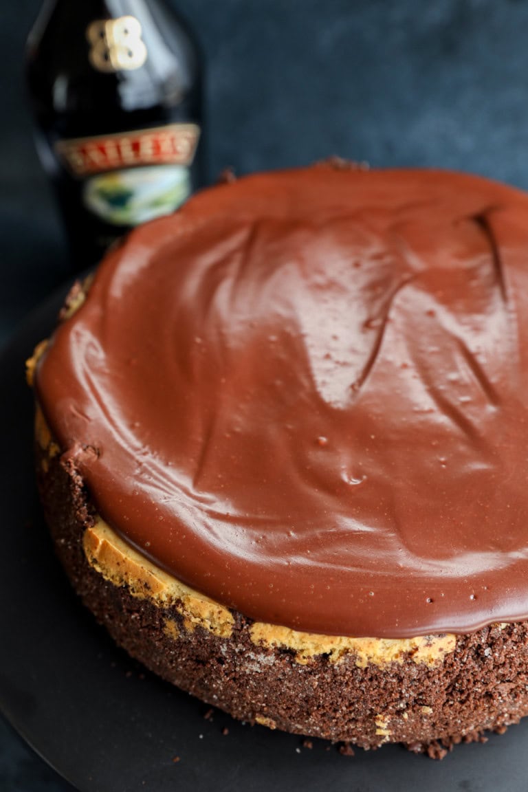 The Creamiest Baileys Cheesecake | Cake 'n Knife