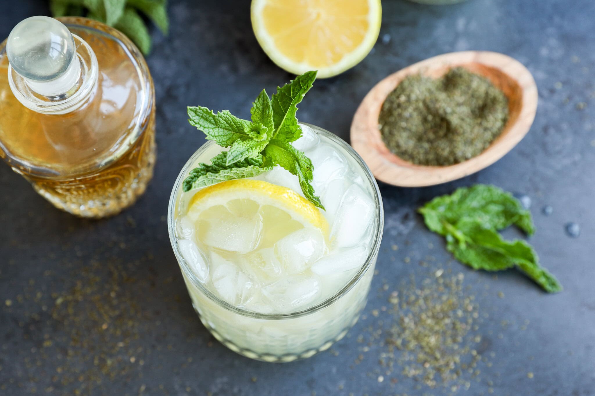 Easy Green Tea Vodka Cocktail | Cake 'n Knife