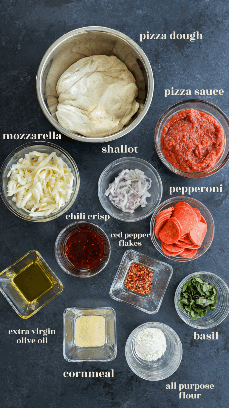 Spicy Pizza (with Chili Crisp & Hot Honey) – Easy Skillet Version ...