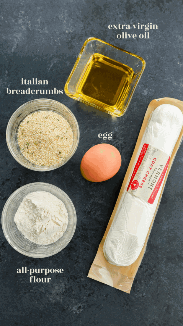 Warm Goat Cheese Salad with Strawberries and Arugula | Cake 'n Knife