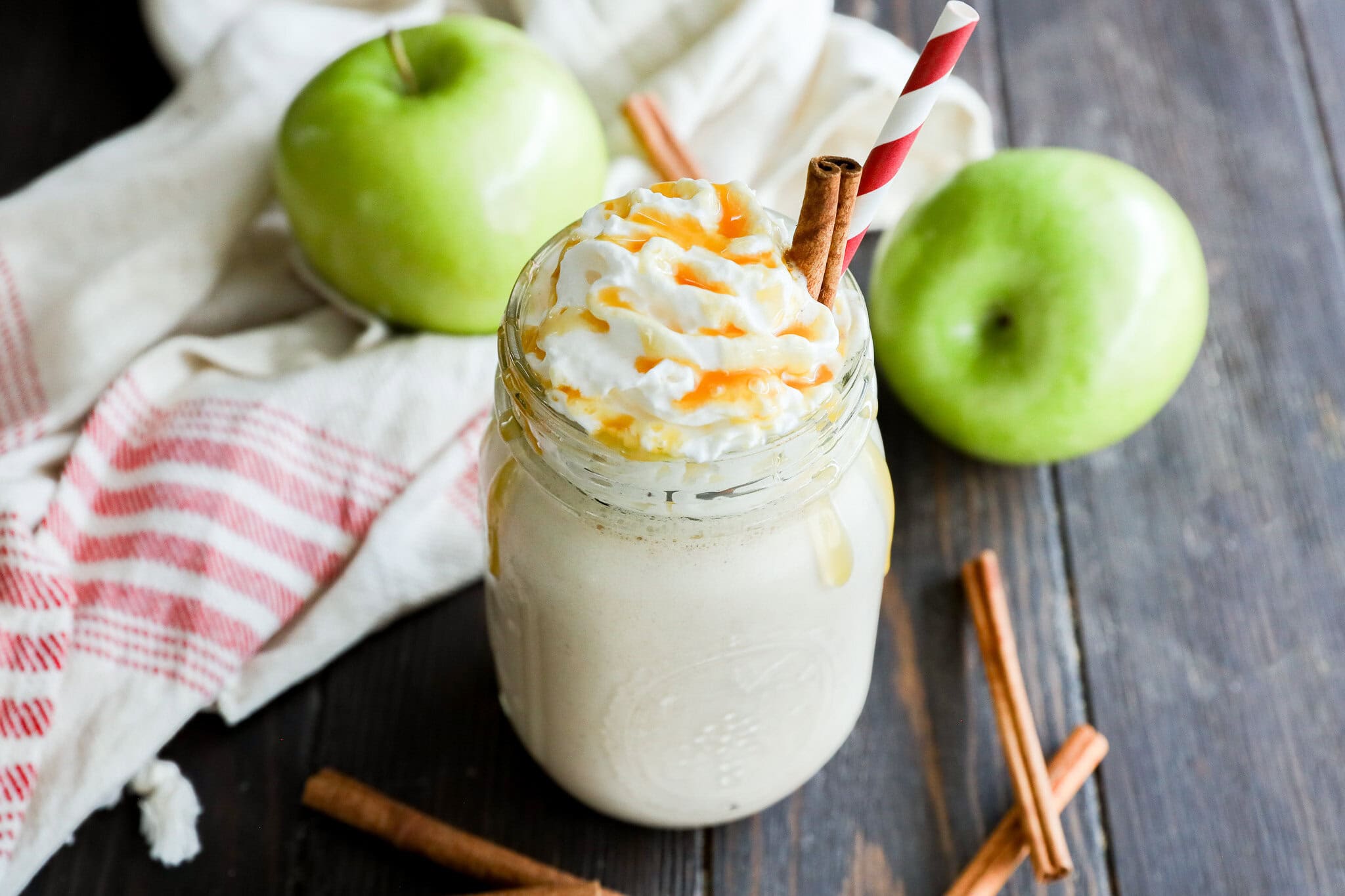 Apple Milkshake | Cake 'n Knife