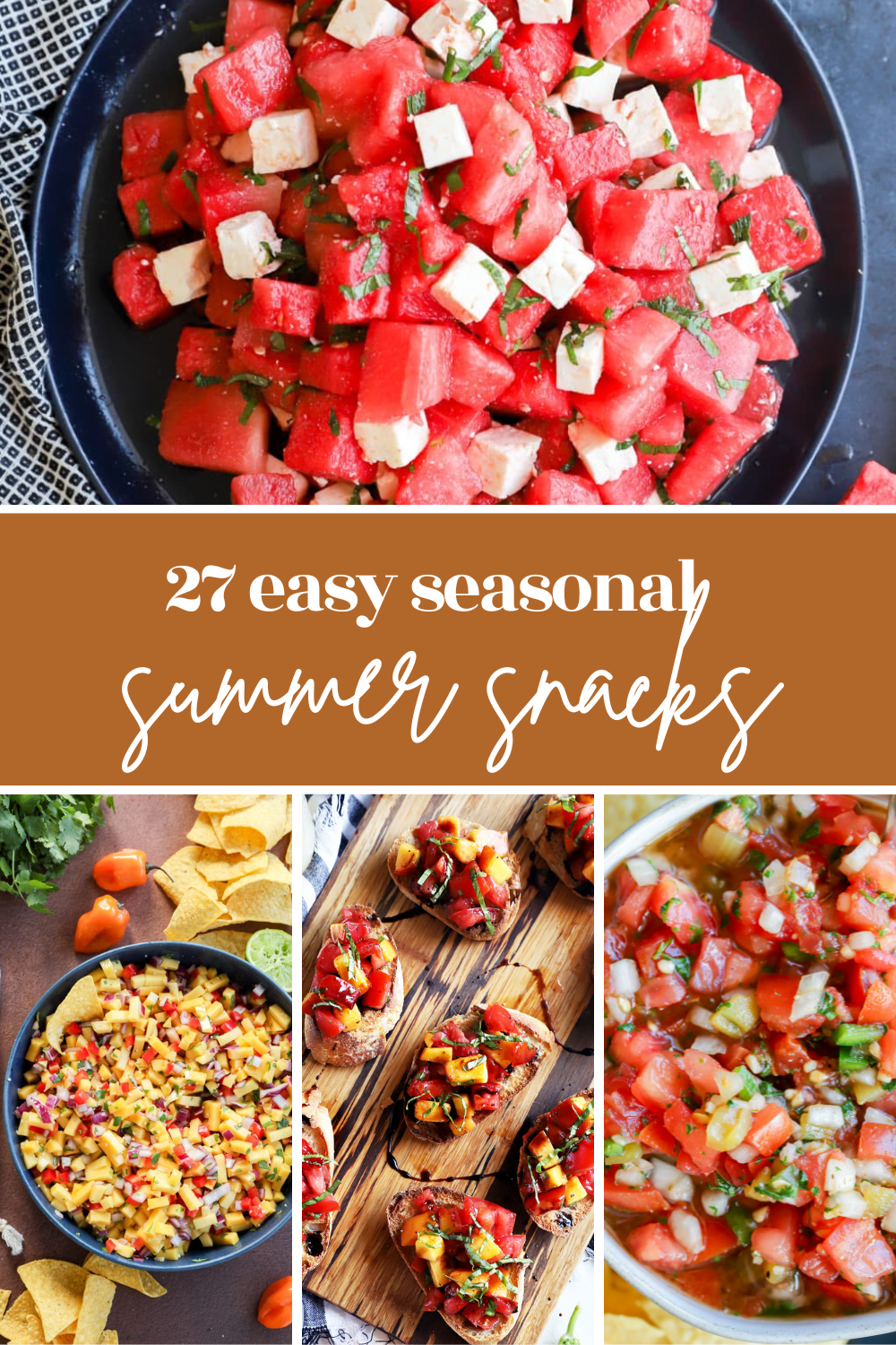 30+ Easy Summer Snacks (Dips, Salads, Small Bites & More!) | Cake 'n Knife